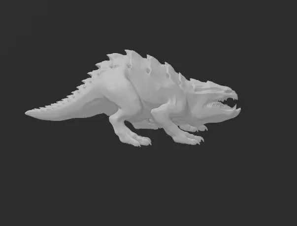Free Characters & Creatures STL Download - ravenous basilisk - dnd ...