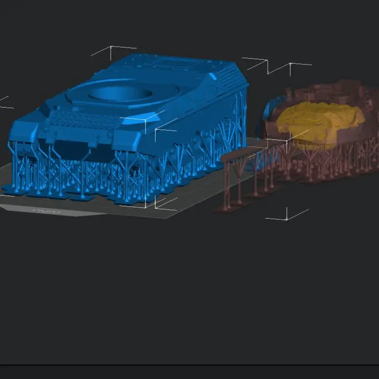 3D Printer Files | 3MF File | 1:72 leopard 1a5 | Creality Cloud