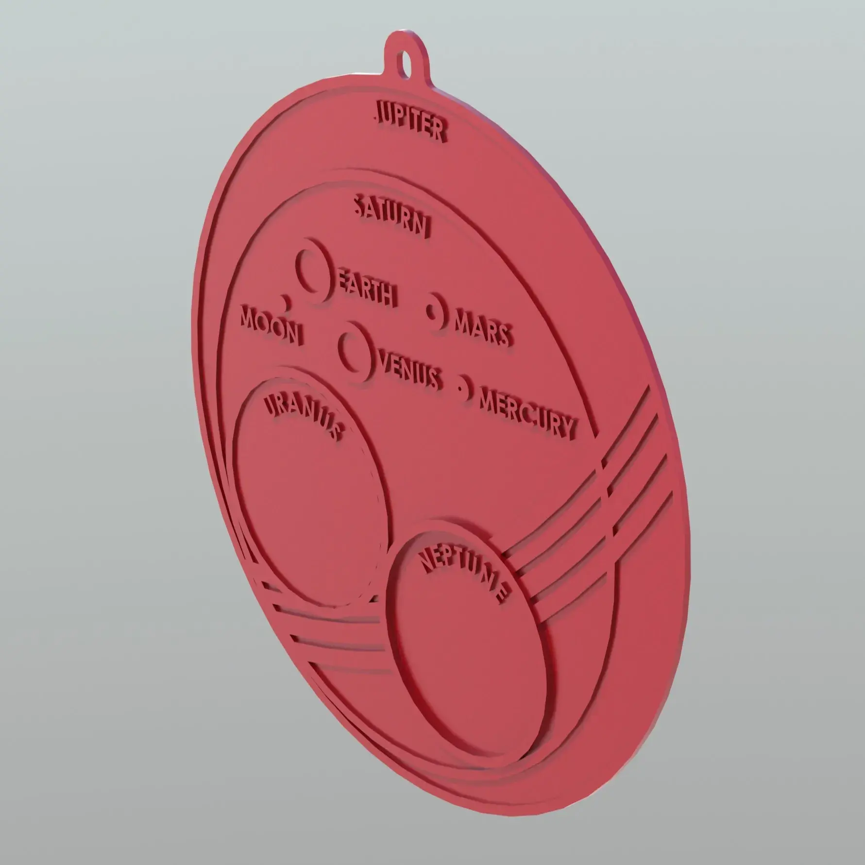 3D Printer Files | 3MF File | In Scale Solar System Planets | Creality ...