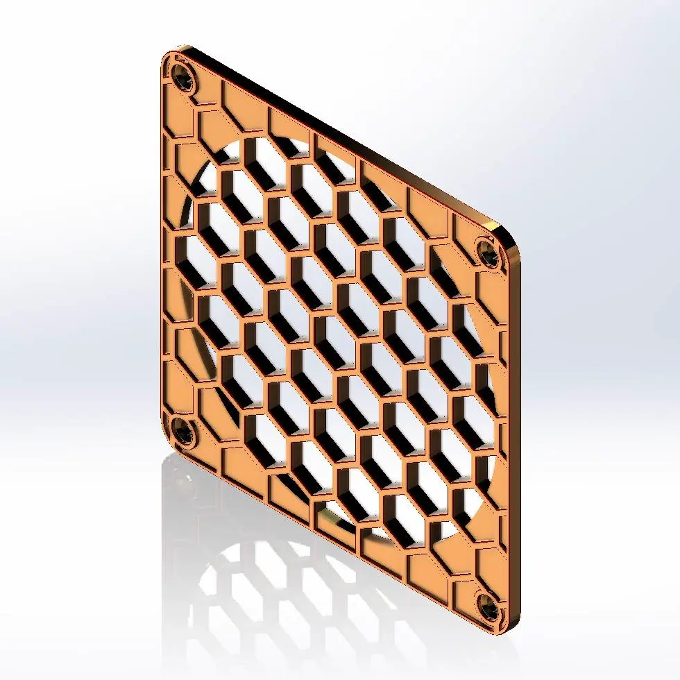 Electronics & RC (Remote Control) STL Download - Grill Fan PC 120mmby ...