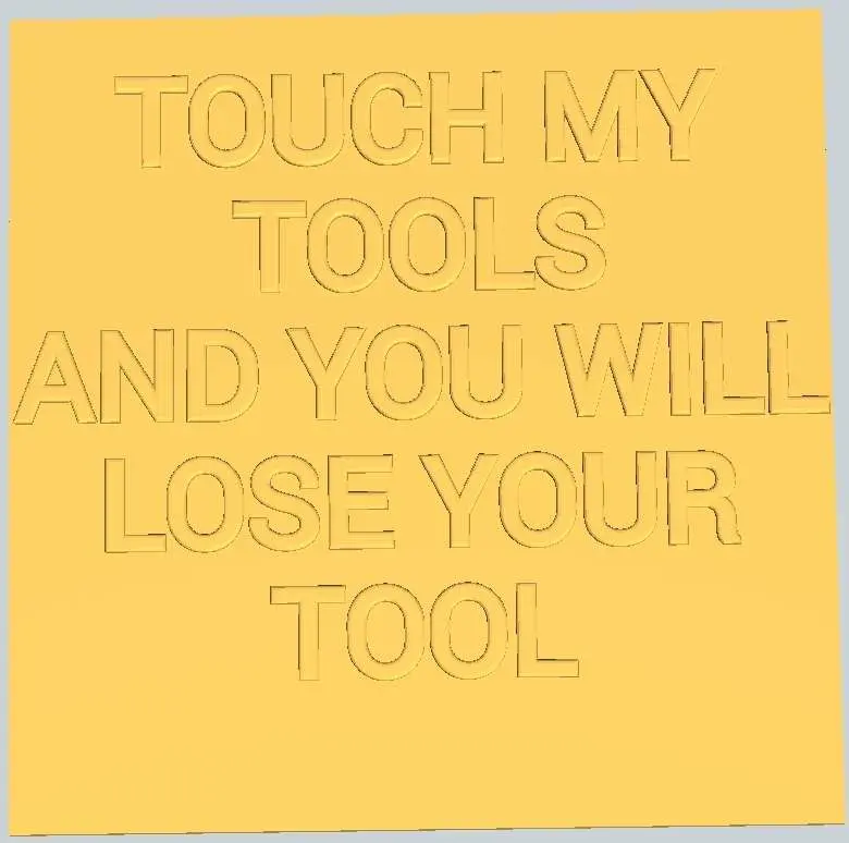 Free Tools & Spare Parts STL Download - tool box signby nightrider