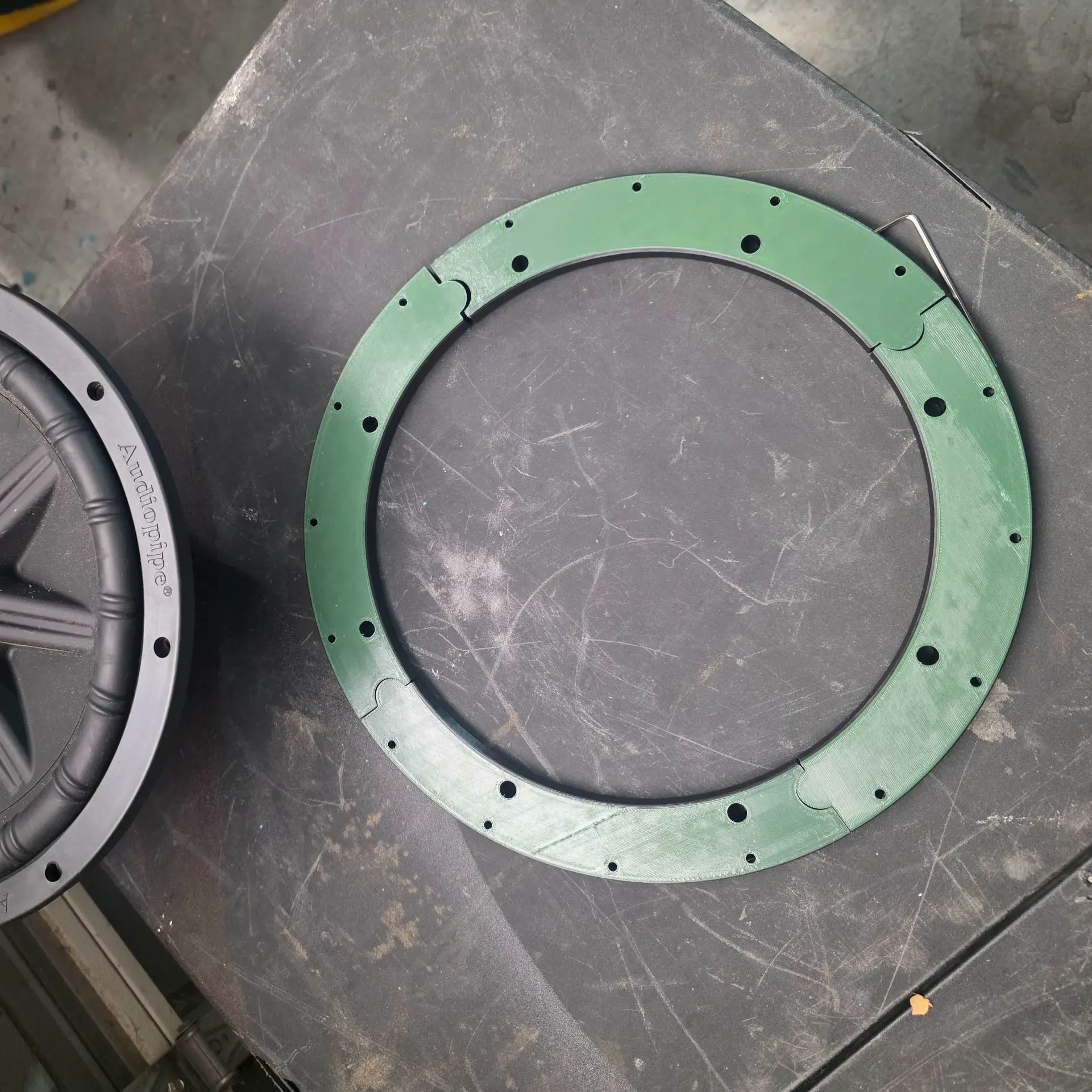 Free Other STL Download - 12 Inch Sub Flush Mount Adapterby SgtSold
