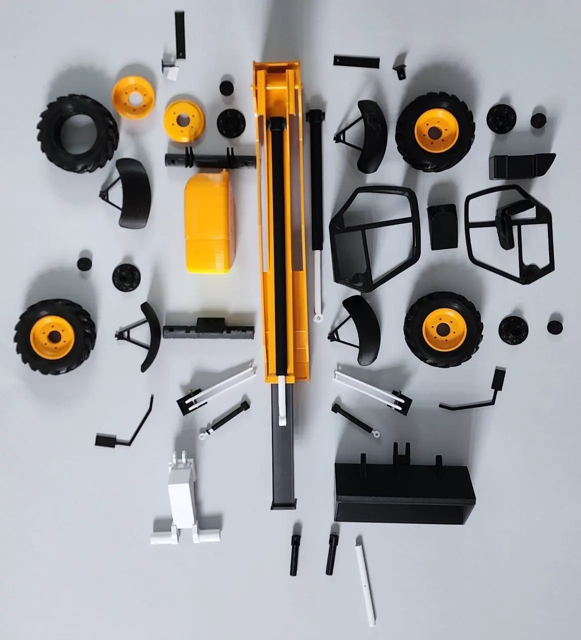 Vehicles & Machinery STL Download - JCB LOADALL SCALE 1:14by Scale ...