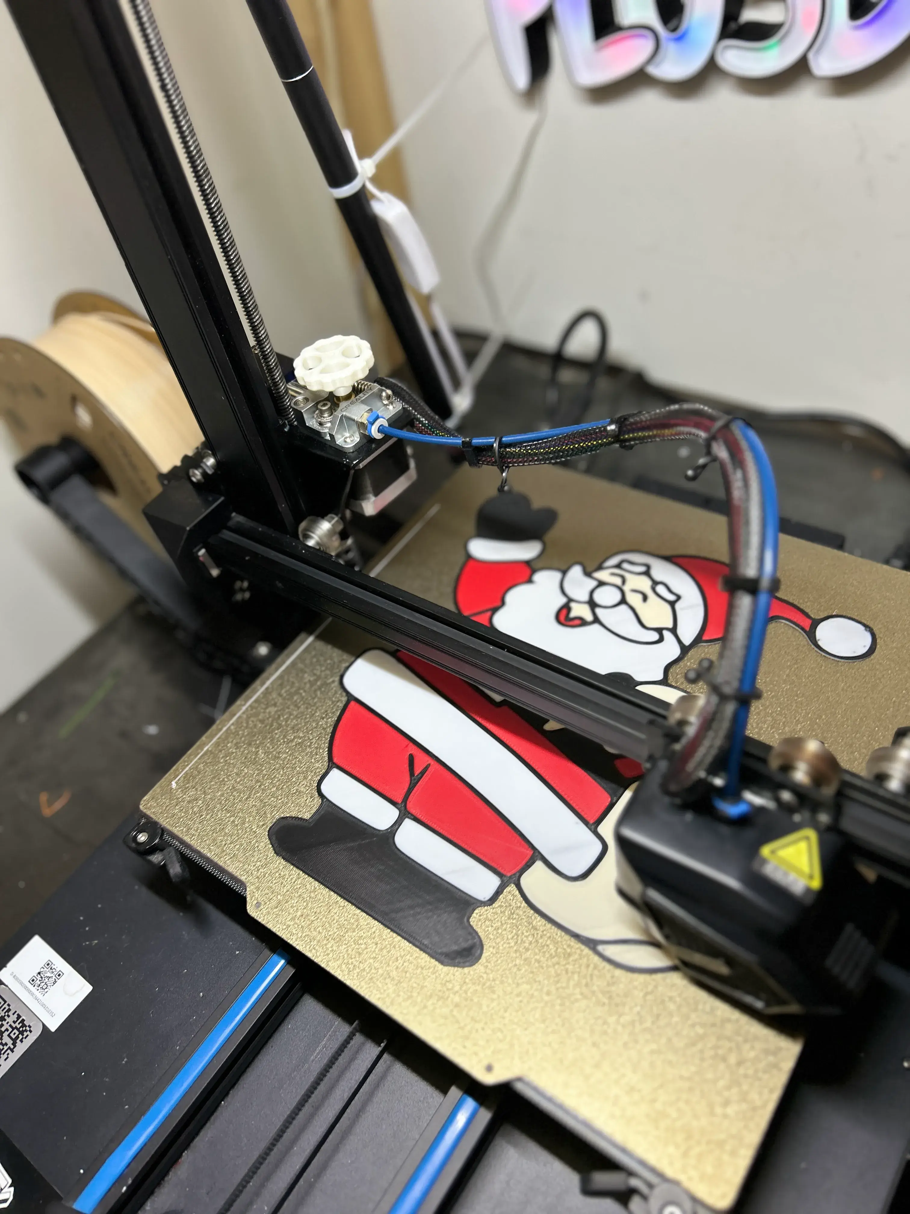 3D Printer Files | 3MF File | LIGHTBOX SANTA CLAUS | Creality Cloud