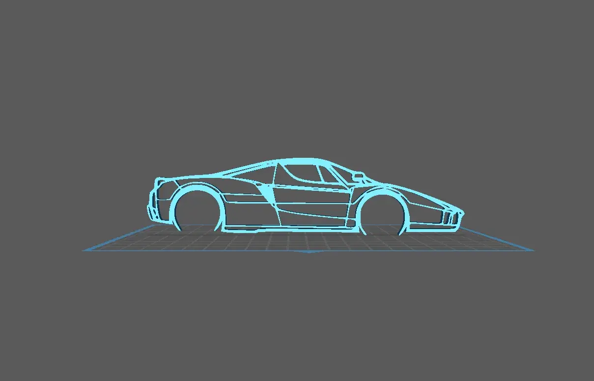 3D Printer Files | 3MF File | Ferrari - Enzo | Creality Cloud