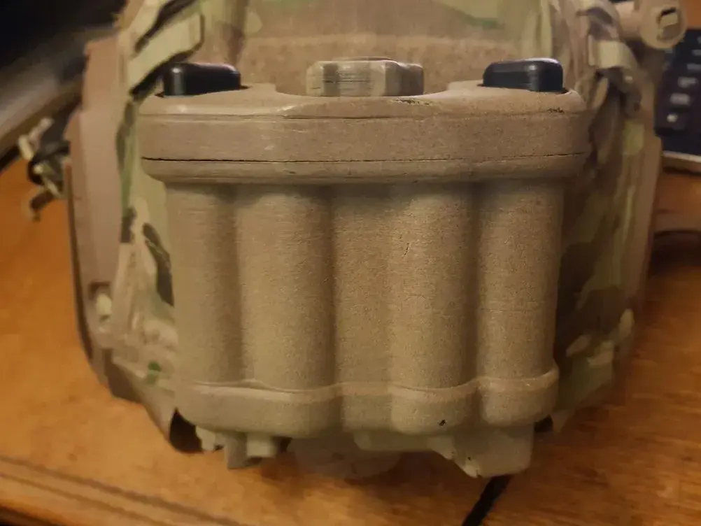 Test Models STL Download - NVG battery pack as powerbankby Tobias Strand