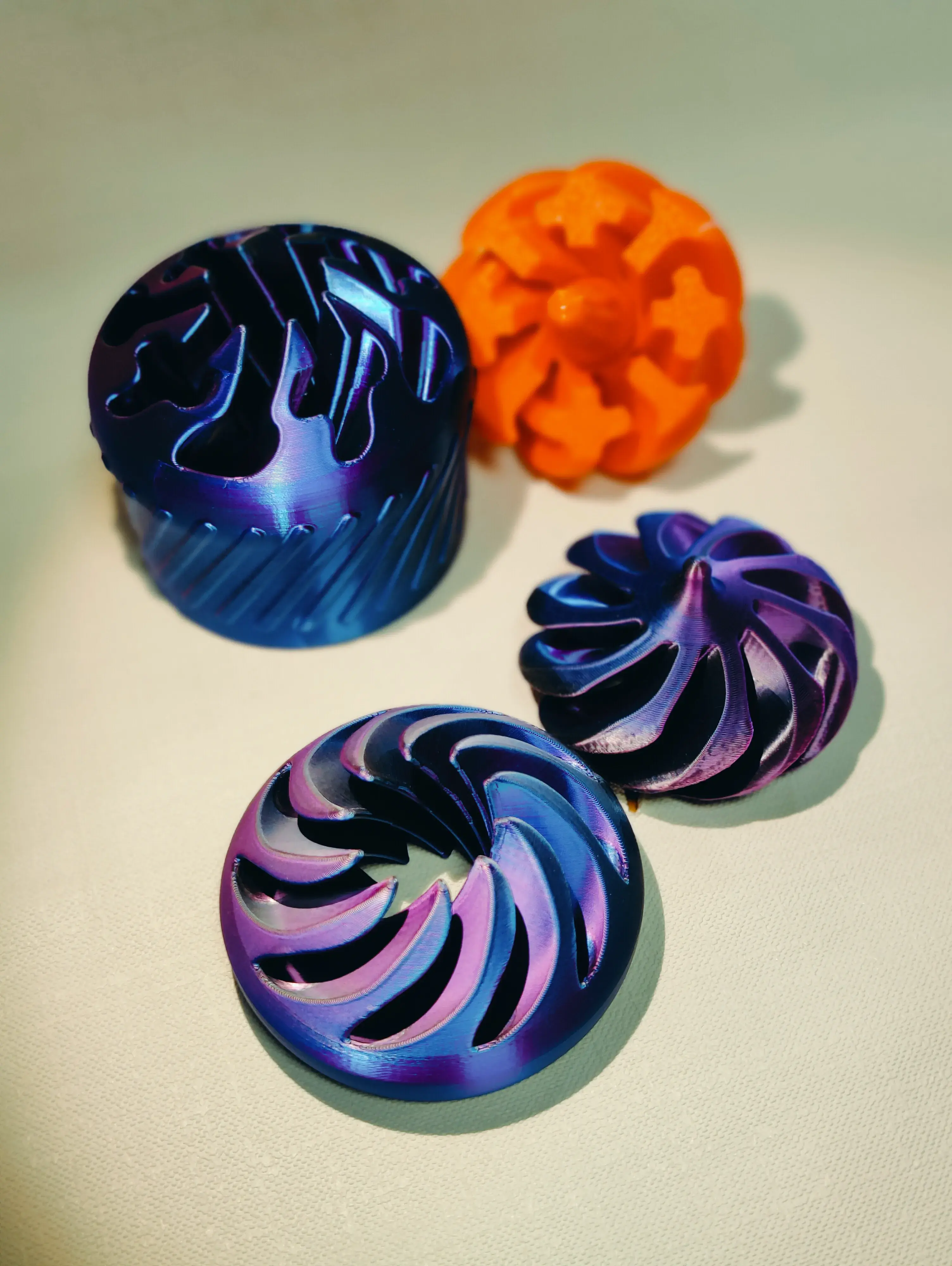 3D Printer Files | 3MF File | 🌀🌀Spiral Fidget Spinner - Spinning Top ...