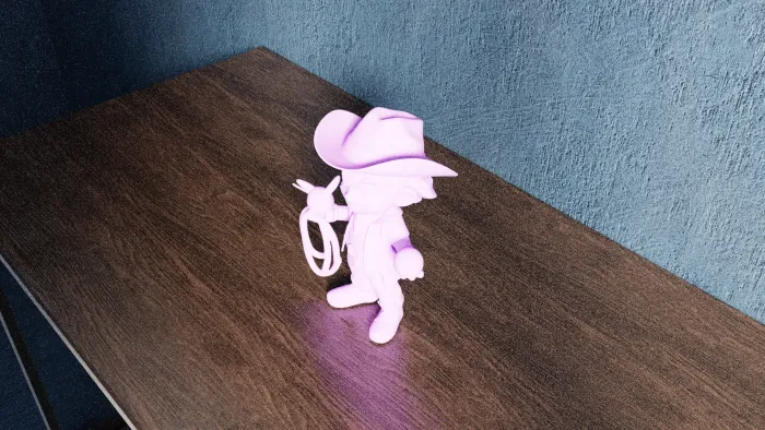 3D Printer Files | 3MF File | Cowboy Ash Ketchum | Creality Cloud