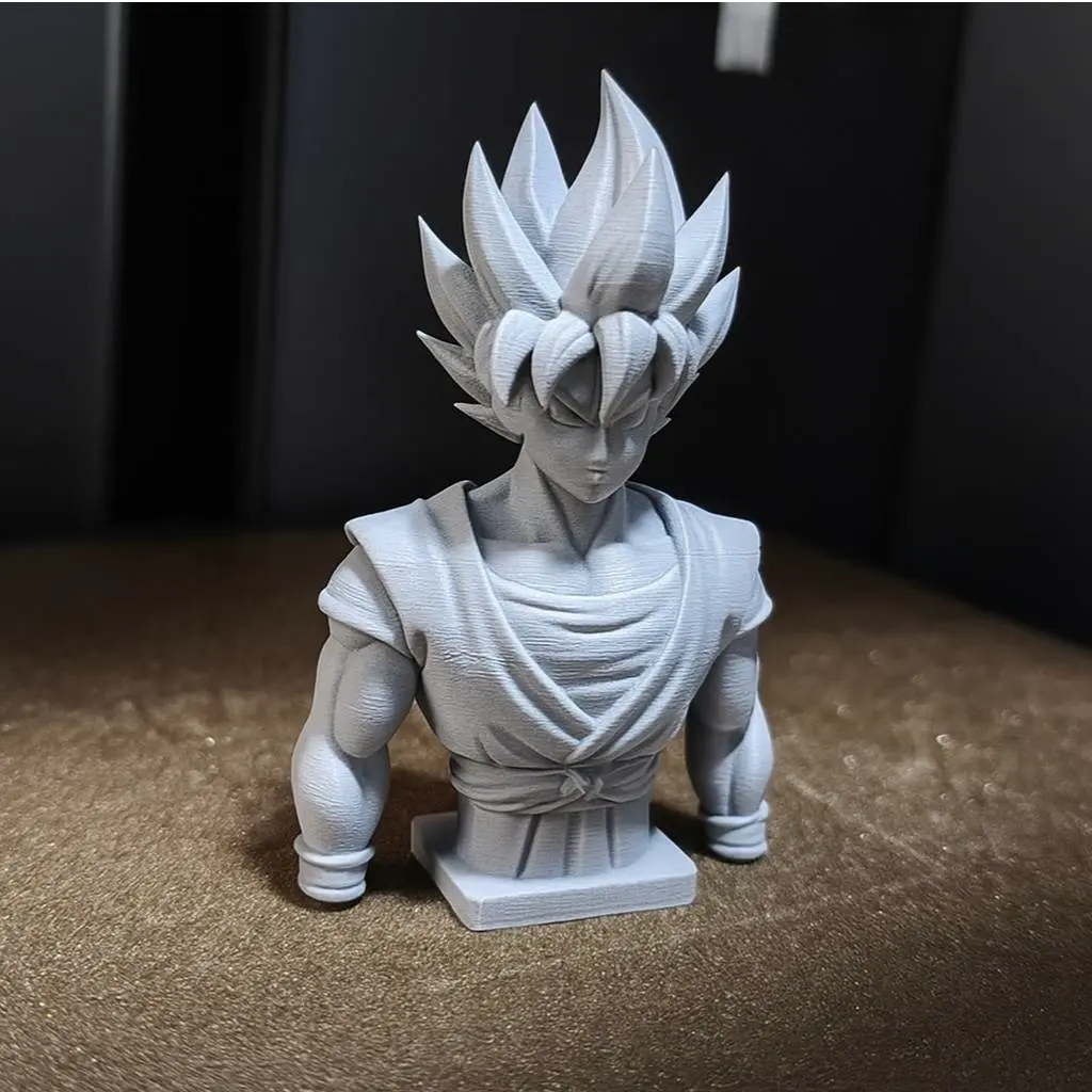 3D Printer Files | 3MF File | Bust Goku (Dragon Ball) | Creality Cloud