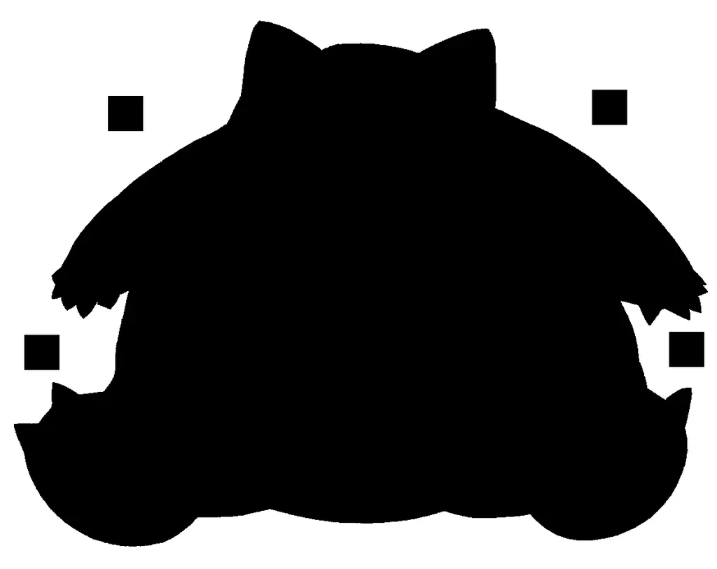 Free Other STL Download - 143 Snorlax stencil + 2dby SMT_M 🦊