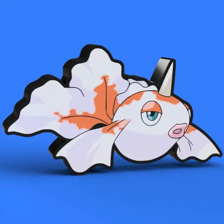 3D Printer Files | 3MF File | Goldeen Lightbox | Creality Cloud