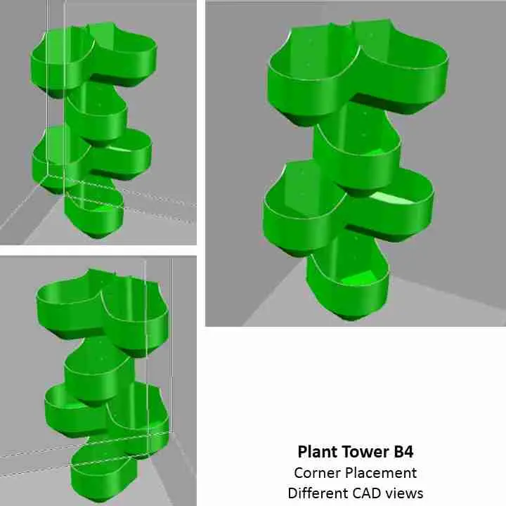 Multi-Storied Plant Tower B4 | 3D models download | Creality Cloud
