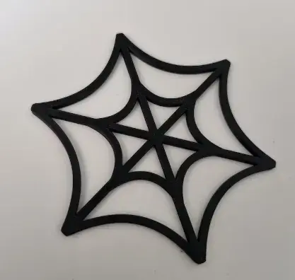 3D Printer Files | 3MF File | Spider Web Coaster | Creality Cloud