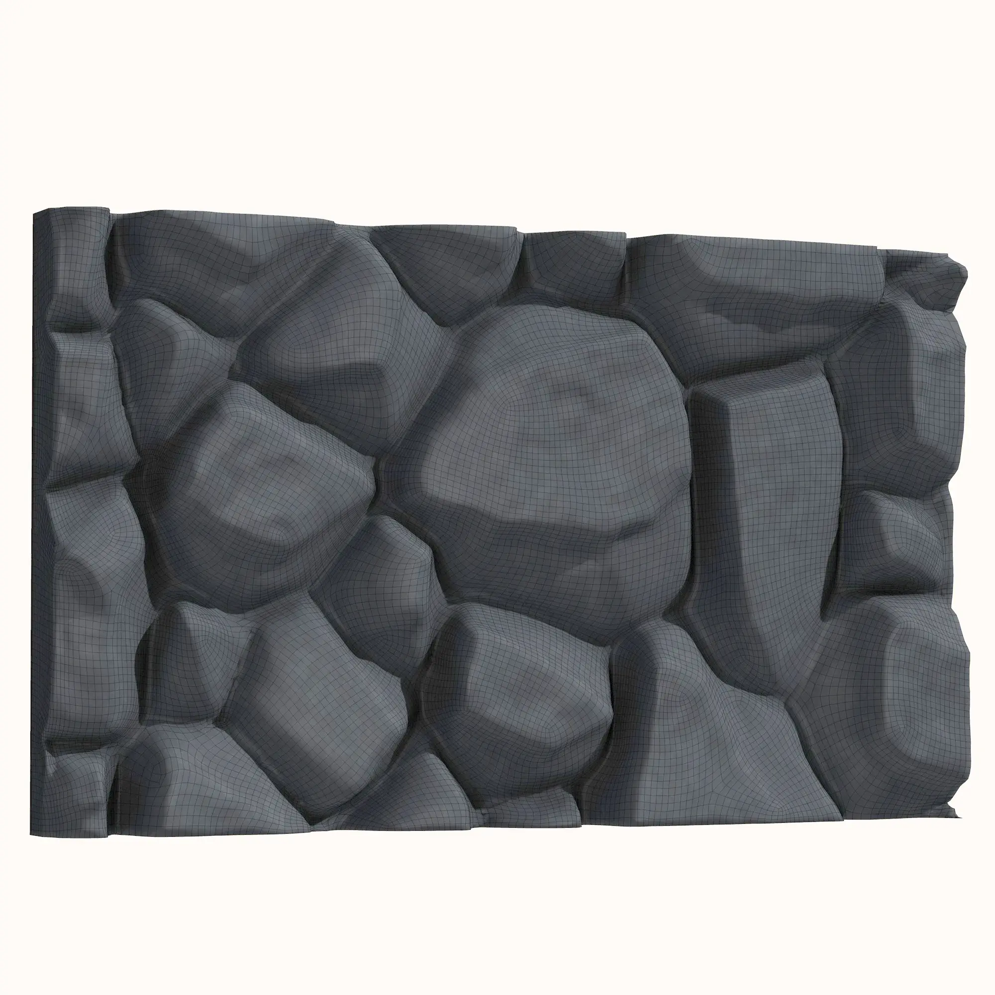Other STL Download - Stone wall 118by 1xMerch