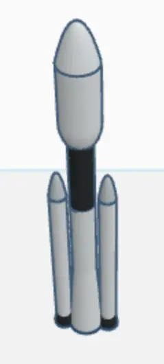 3D Printer Files | 3MF File | Falcon Heavy | Creality Cloud