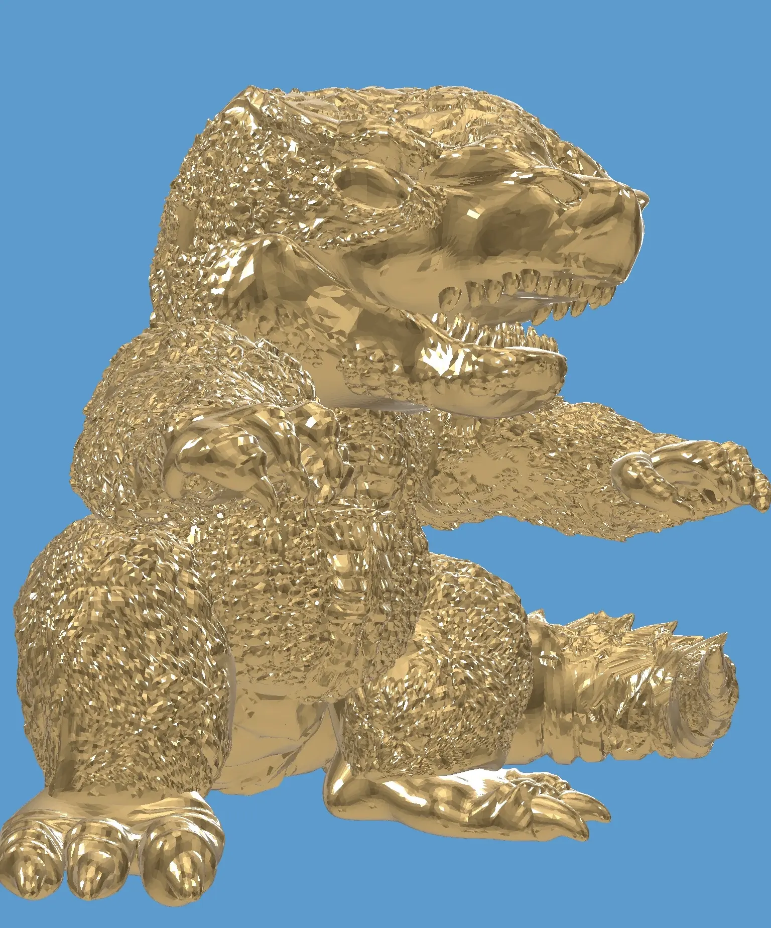 Characters & Creatures STL Download - Godzilla Funko Popby Wally3d