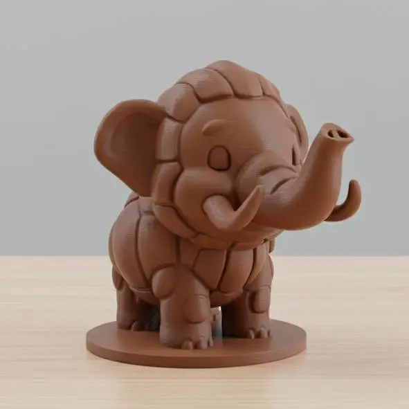 3D Printer Files | 3MF File | Chibi Mammoth Figurine | Creality Cloud