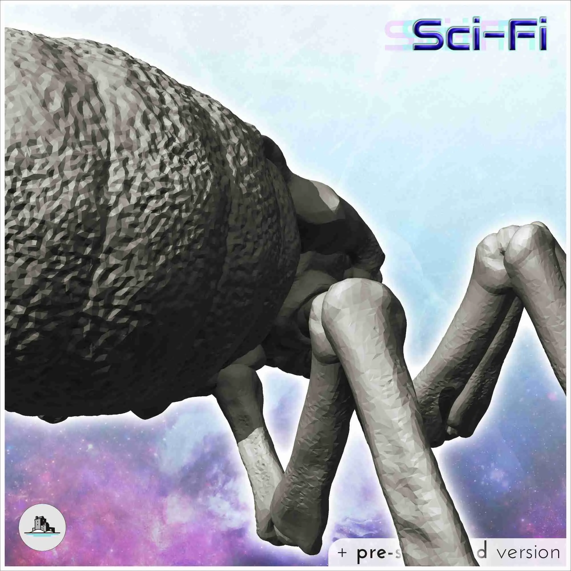 Other STL Download - Set of two alien creatures with six legs (37 ...