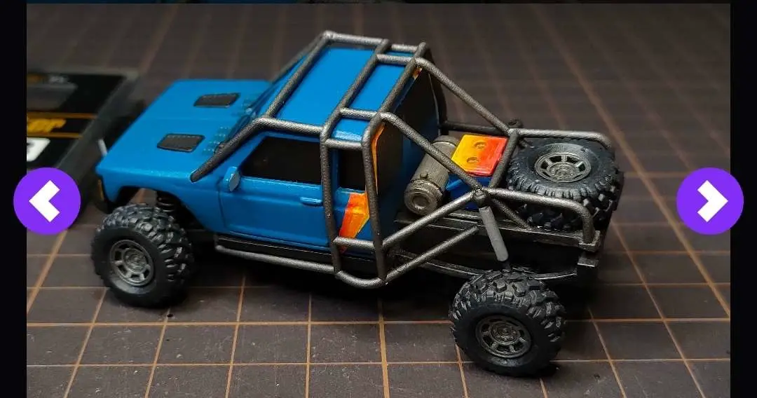 3D Printer Files | 3MF File | Roll Cage for hotwheels | Creality Cloud