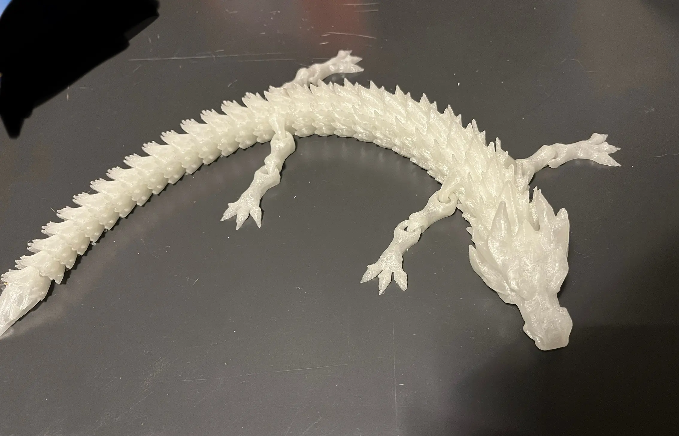 Free Characters & Creatures STL Download - Flexy Dragonby K1C_Drucker