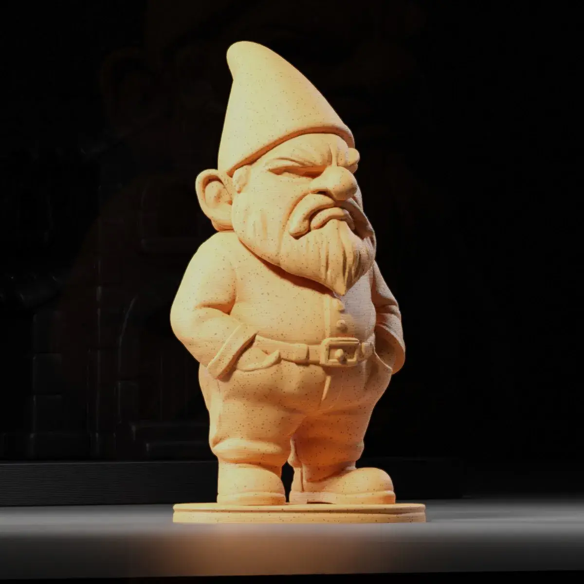 3D Printer Files | 3MF File | Grumpy Garden Gnome | Creality Cloud