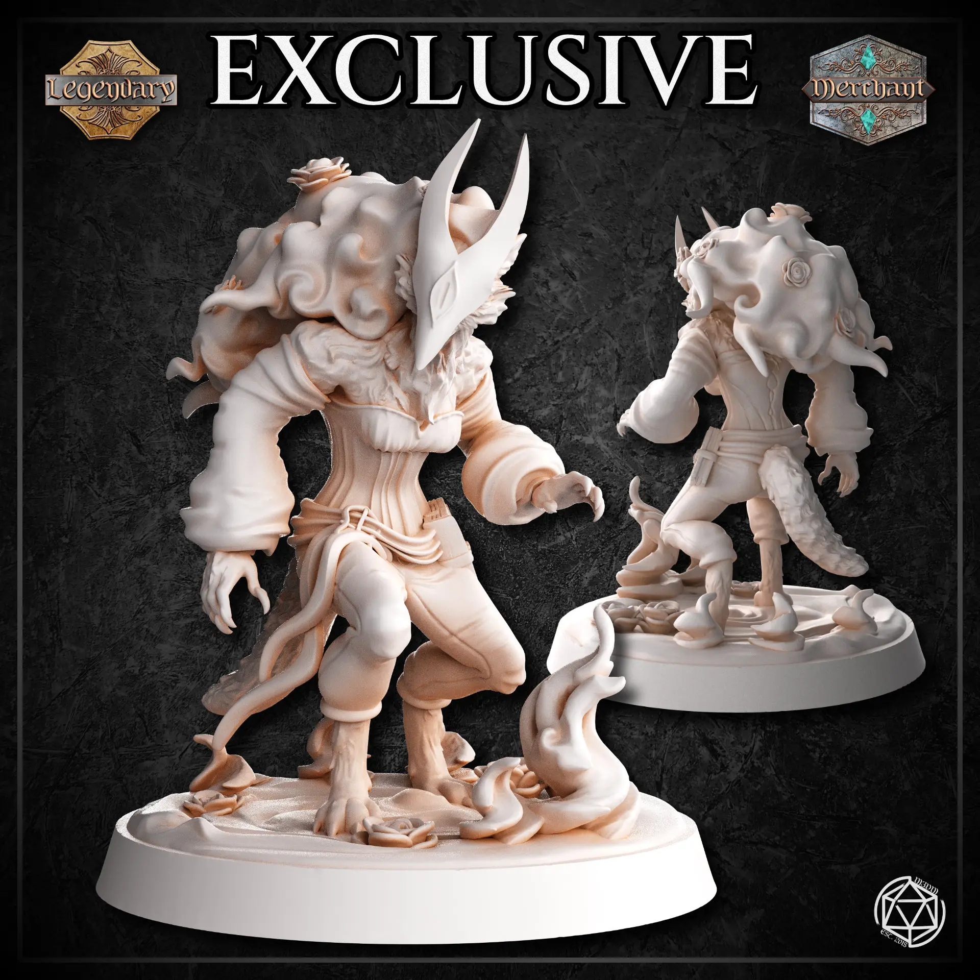 Other STL Download - Eldritch Foxfolk (Action)by M3DM