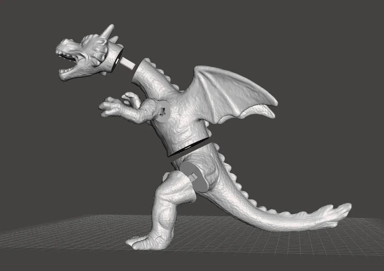 Characters & Creatures STL Download - standing dragonby celticverse