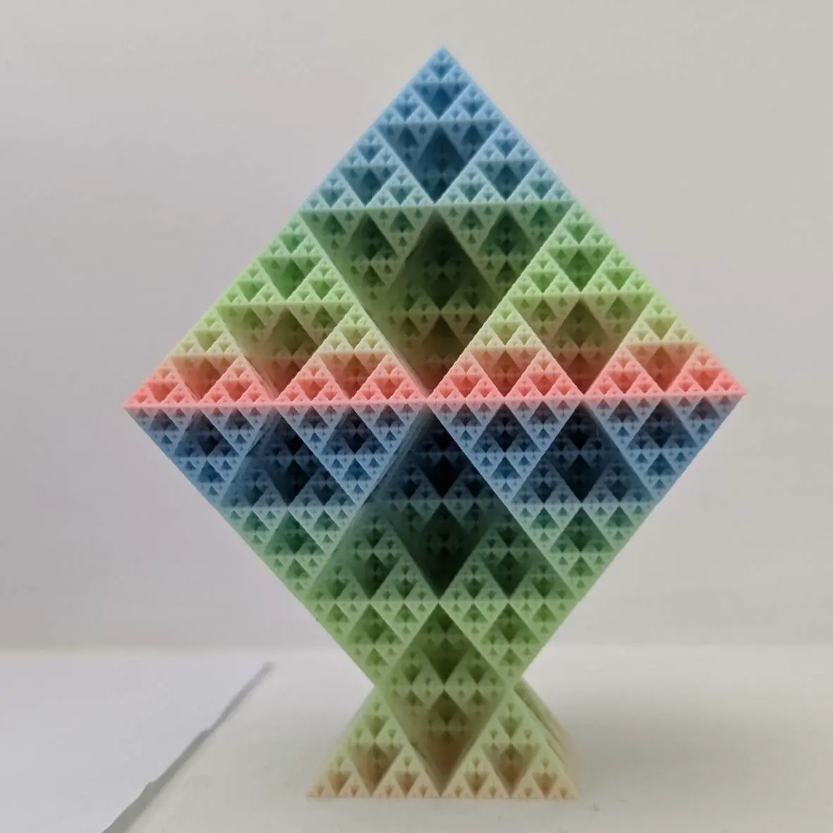 3D Printer Files | 3MF File | Double Fractal Pyramid | Creality Cloud