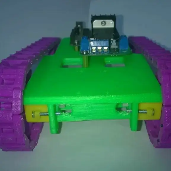 3D Printer Files | 3MF File | Arduino 3d printed modular tank chassis ...