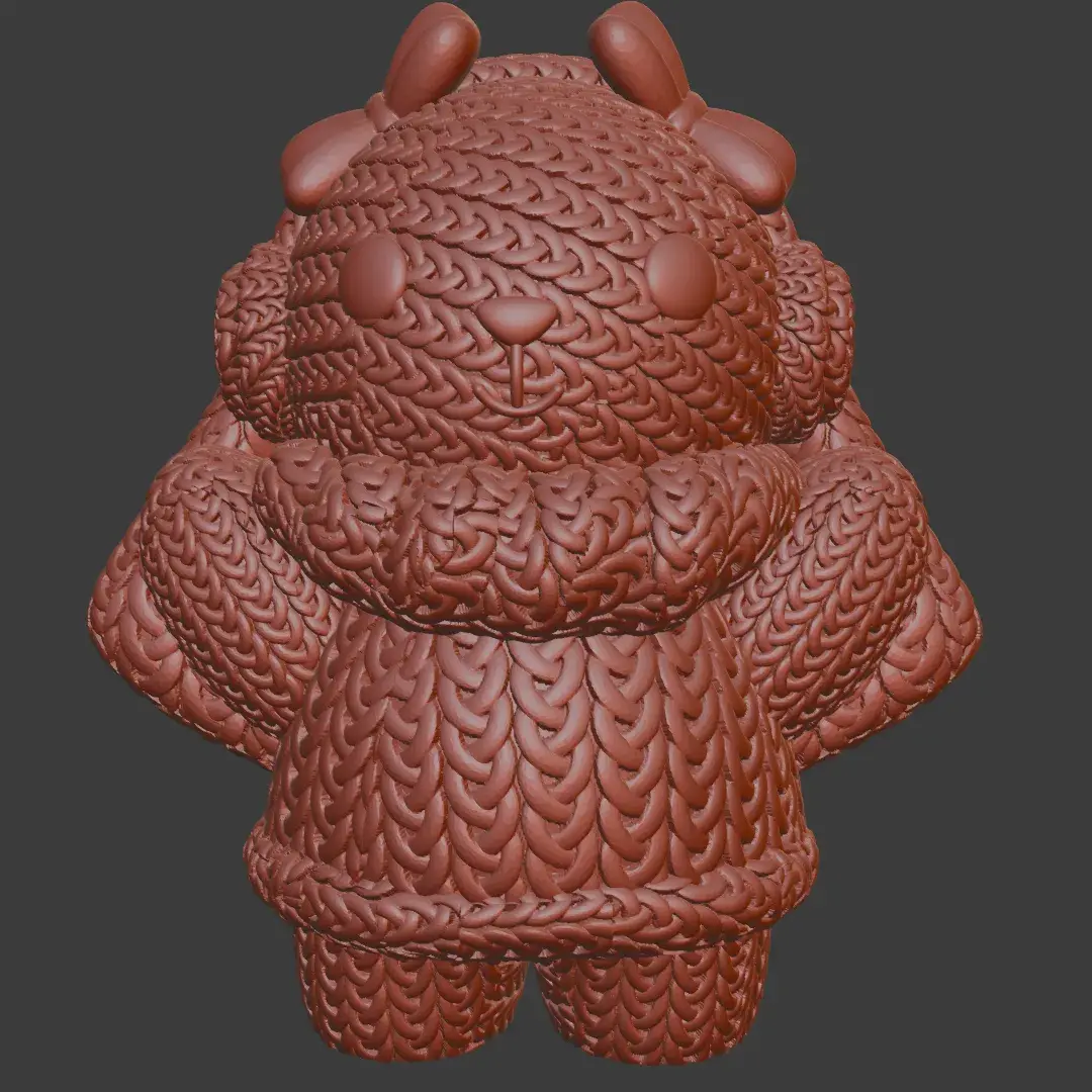 Other STL Download - Knitted Rabbit (cute)by Anukalpgenesis3d