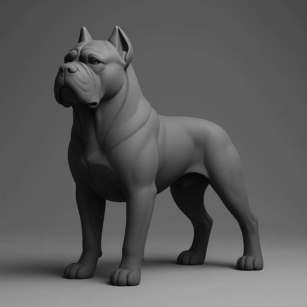 3D Printer Files | 3MF File | Cane Corso | Creality Cloud