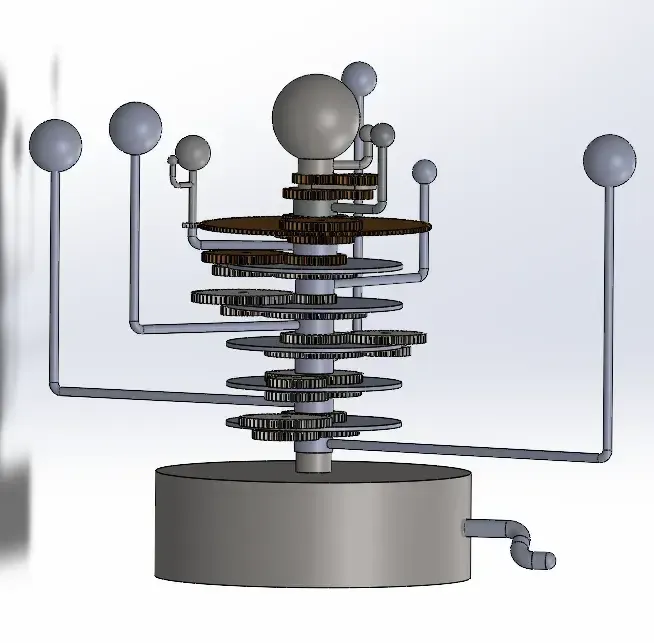 Other STL Download - Planetarium (Orrery)by Oriol Gonzalez