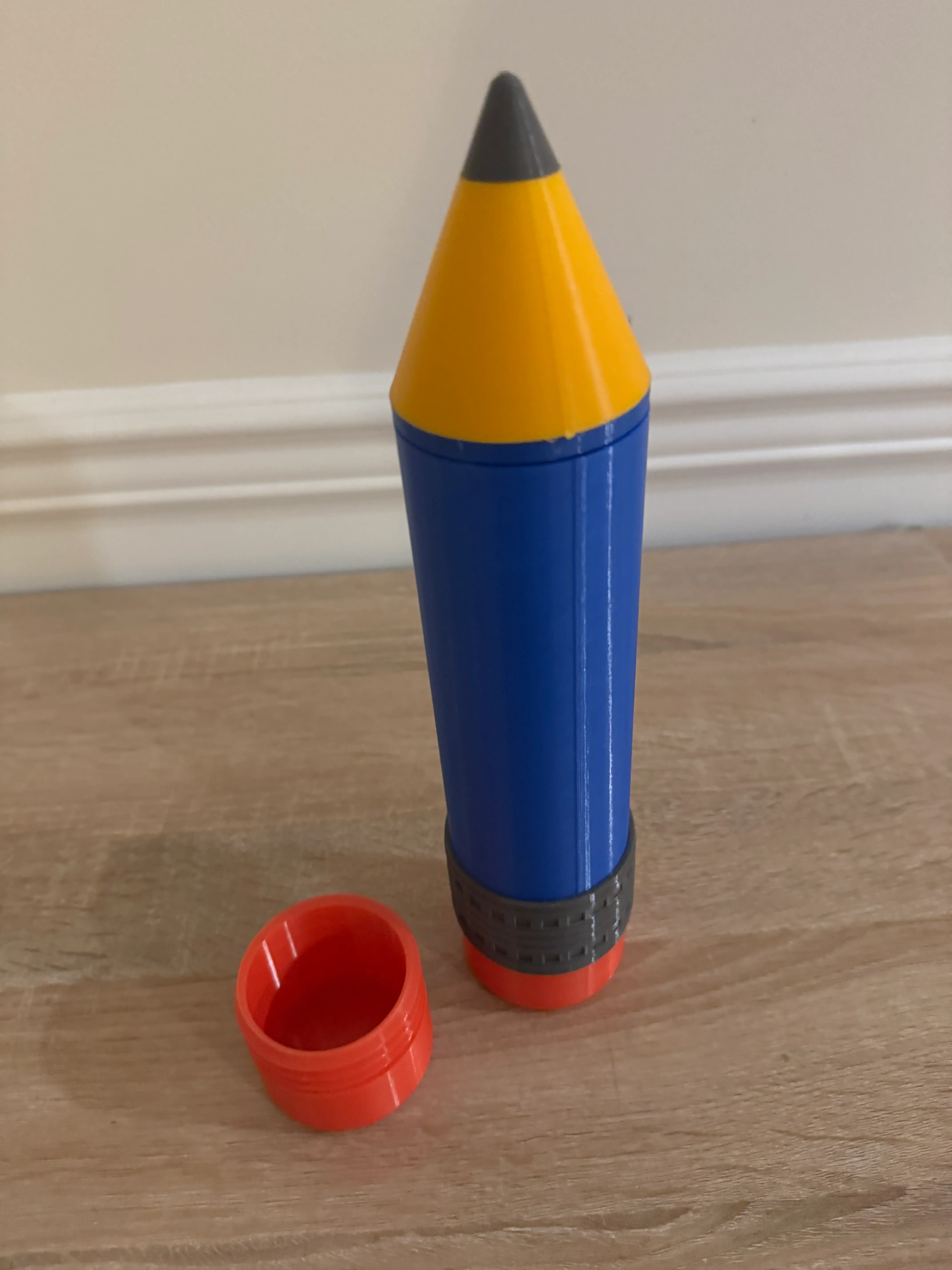 3D Printer Files | 3MF File | Twistable Pencil Case w/ Two Compartments ...