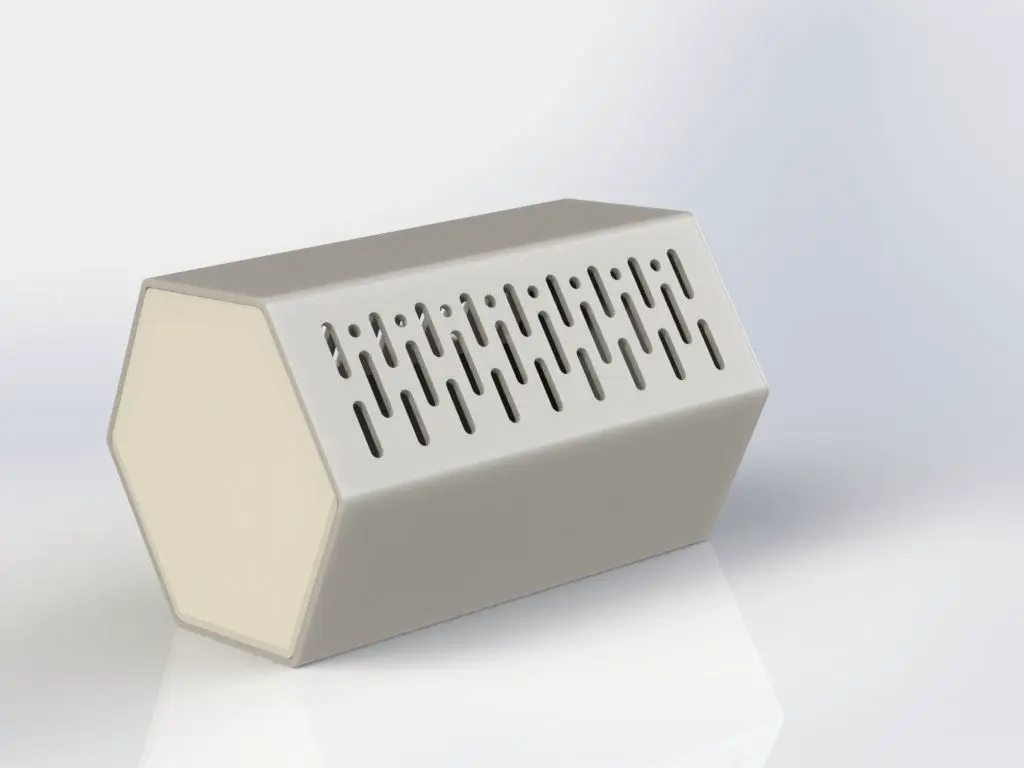 Home Appliance Accessories STL Download - Hexagon Container Capsule ...