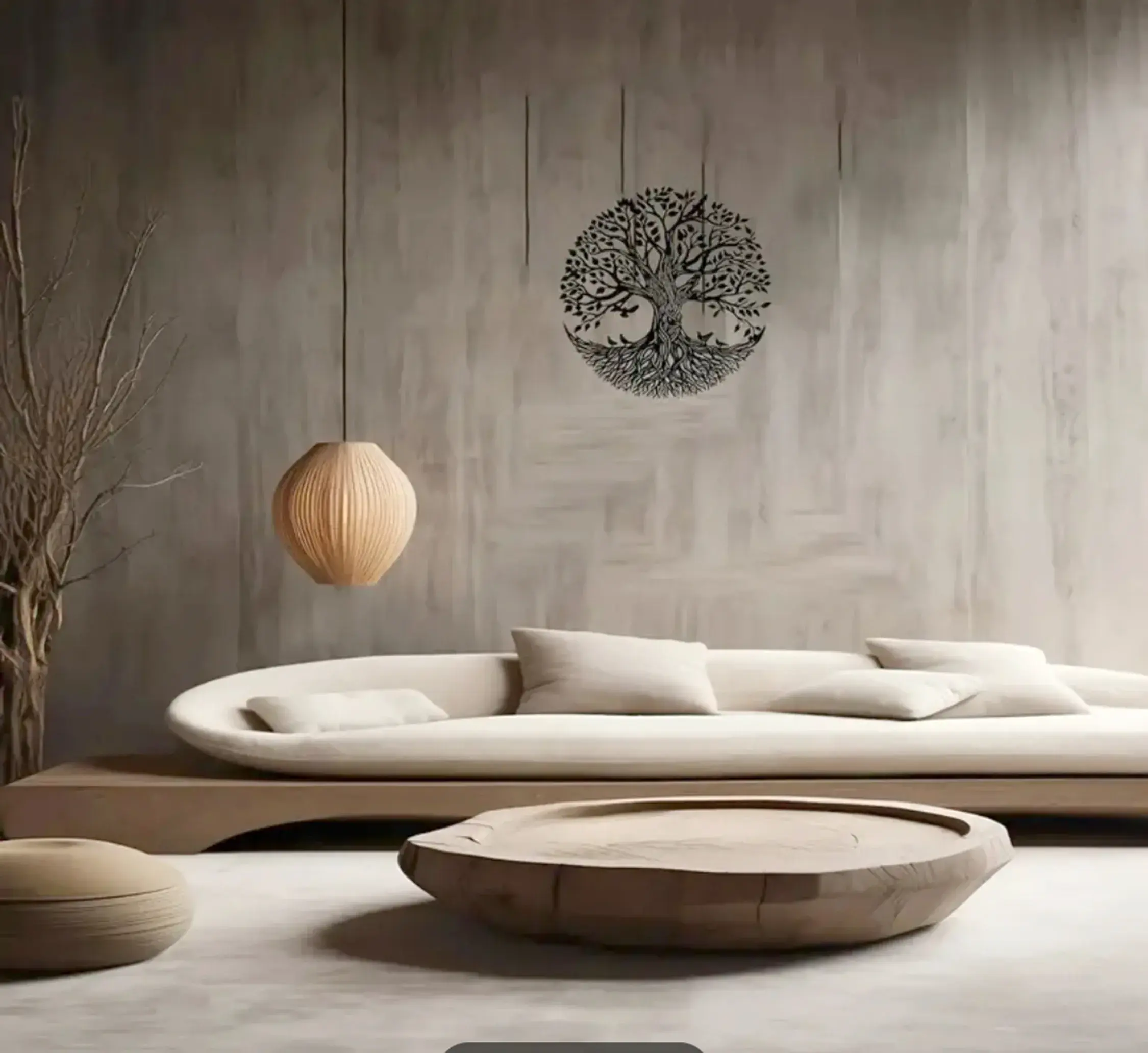 3D Printer Files | 3MF File | Round Tree - Wall Decor | Creality Cloud