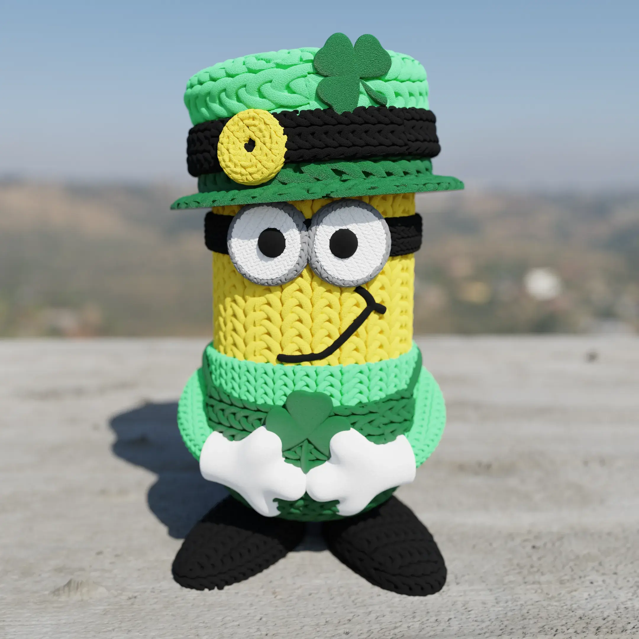 3D Printer Files | 3MF File | Knitted patrick Minion (cute) | Creality ...