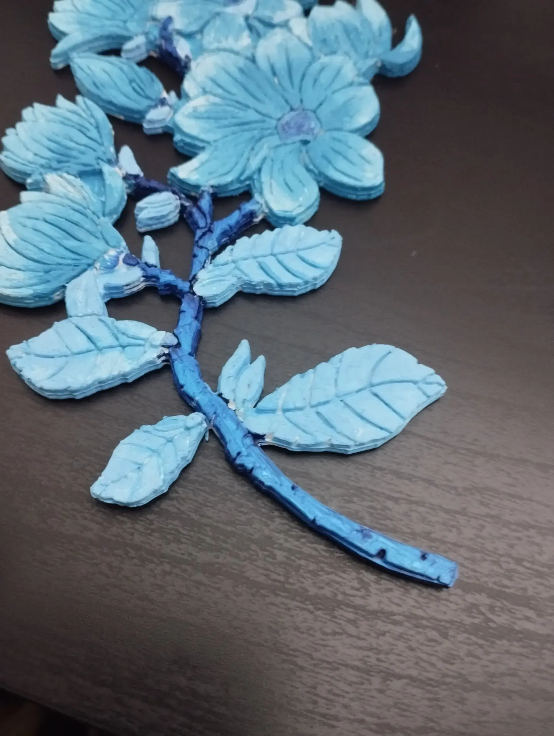 Archivos de impresora 3D | Archivo 3MF | Magnolia Flower Bas Relief ...