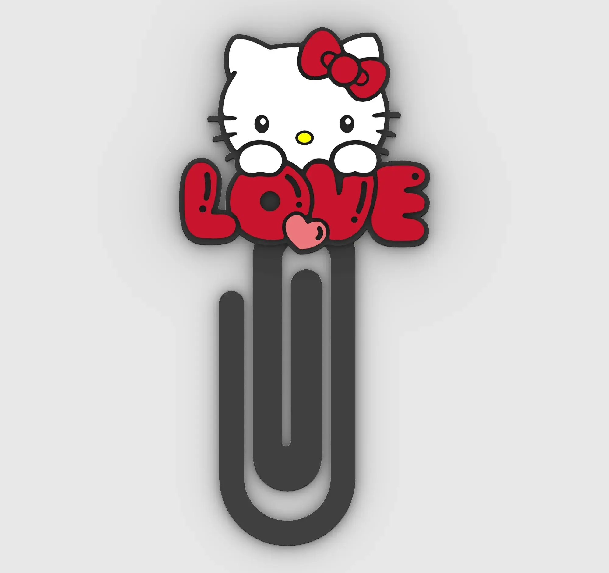 Stationery & Learning Tools STL Download - Hello Kitty in Love - Lov ...