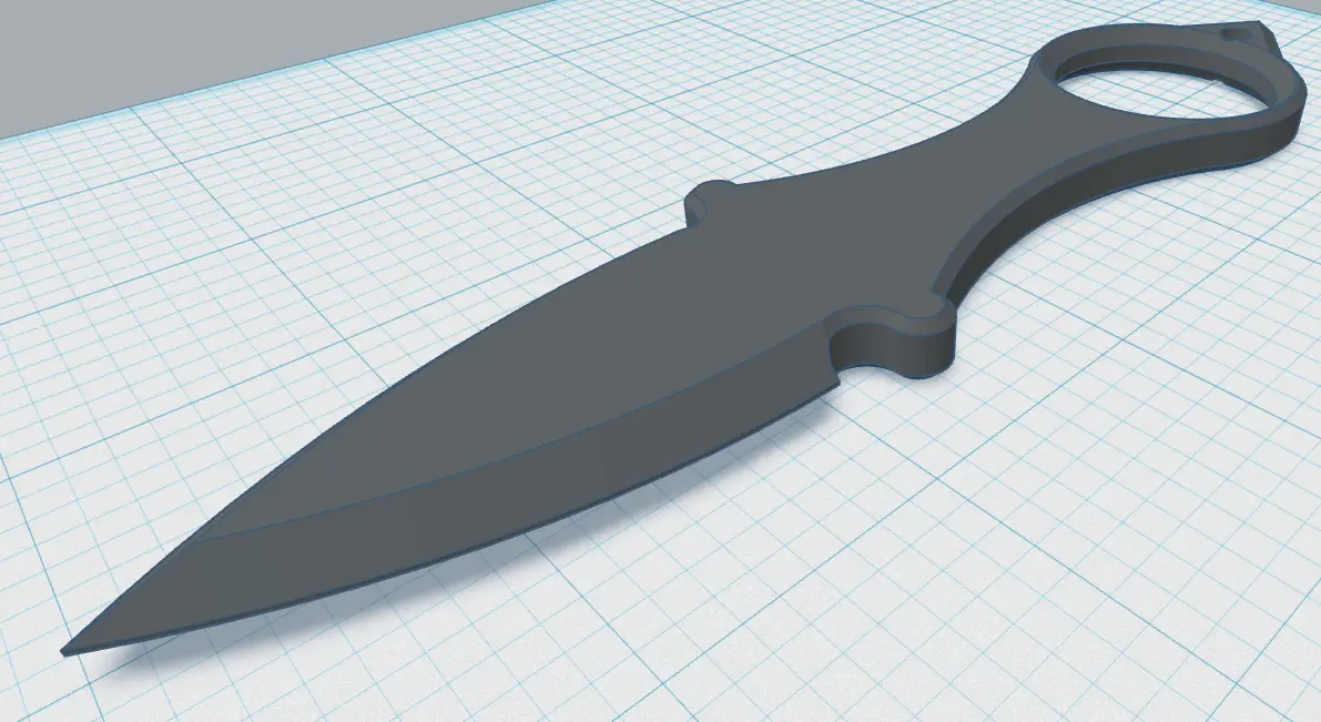 3D Printer Files | 3MF File | Small Self-Defense Neck Knife | Creality ...