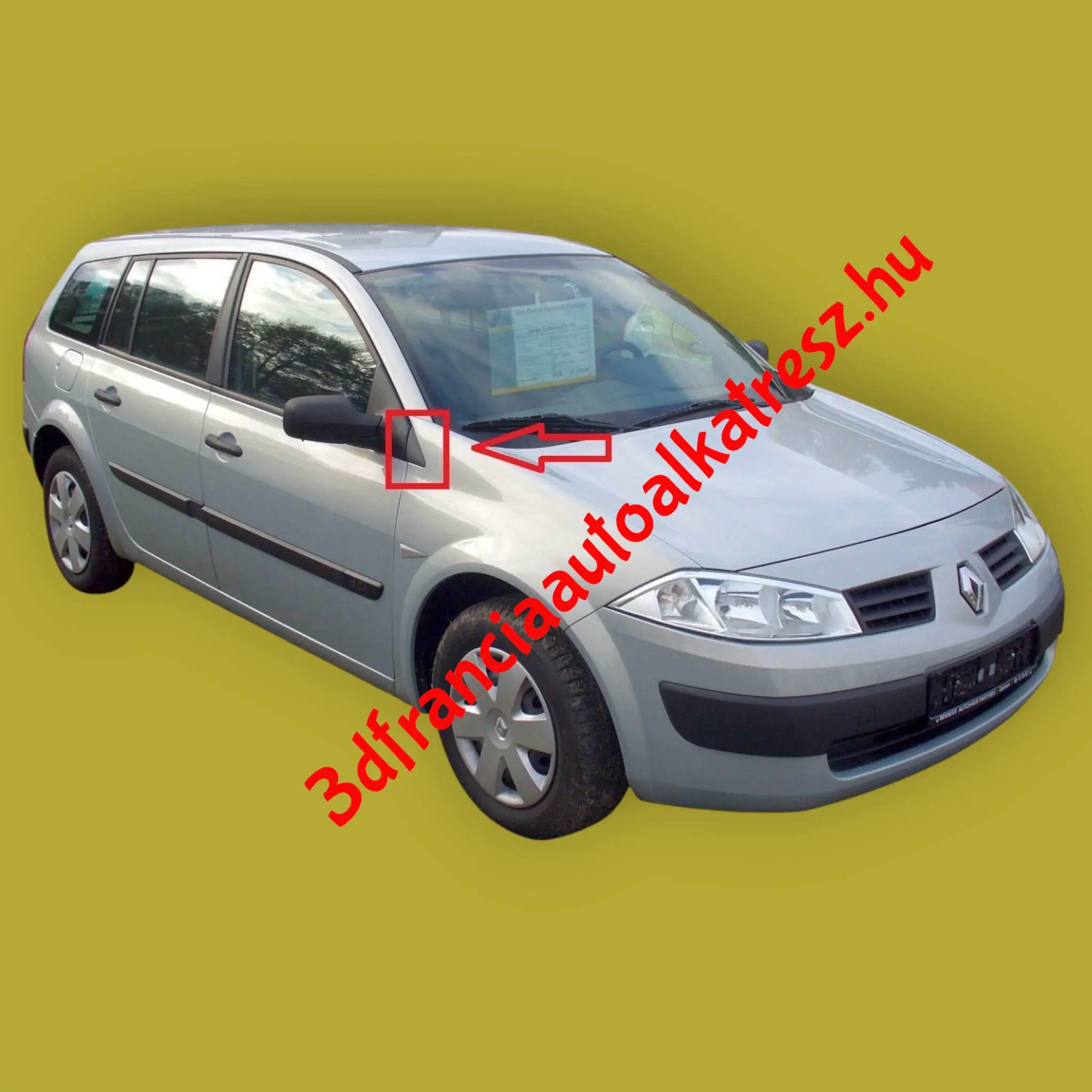 Vehicles & Machinery STL Download - Renault Megane 2, műanyag a tükör ...