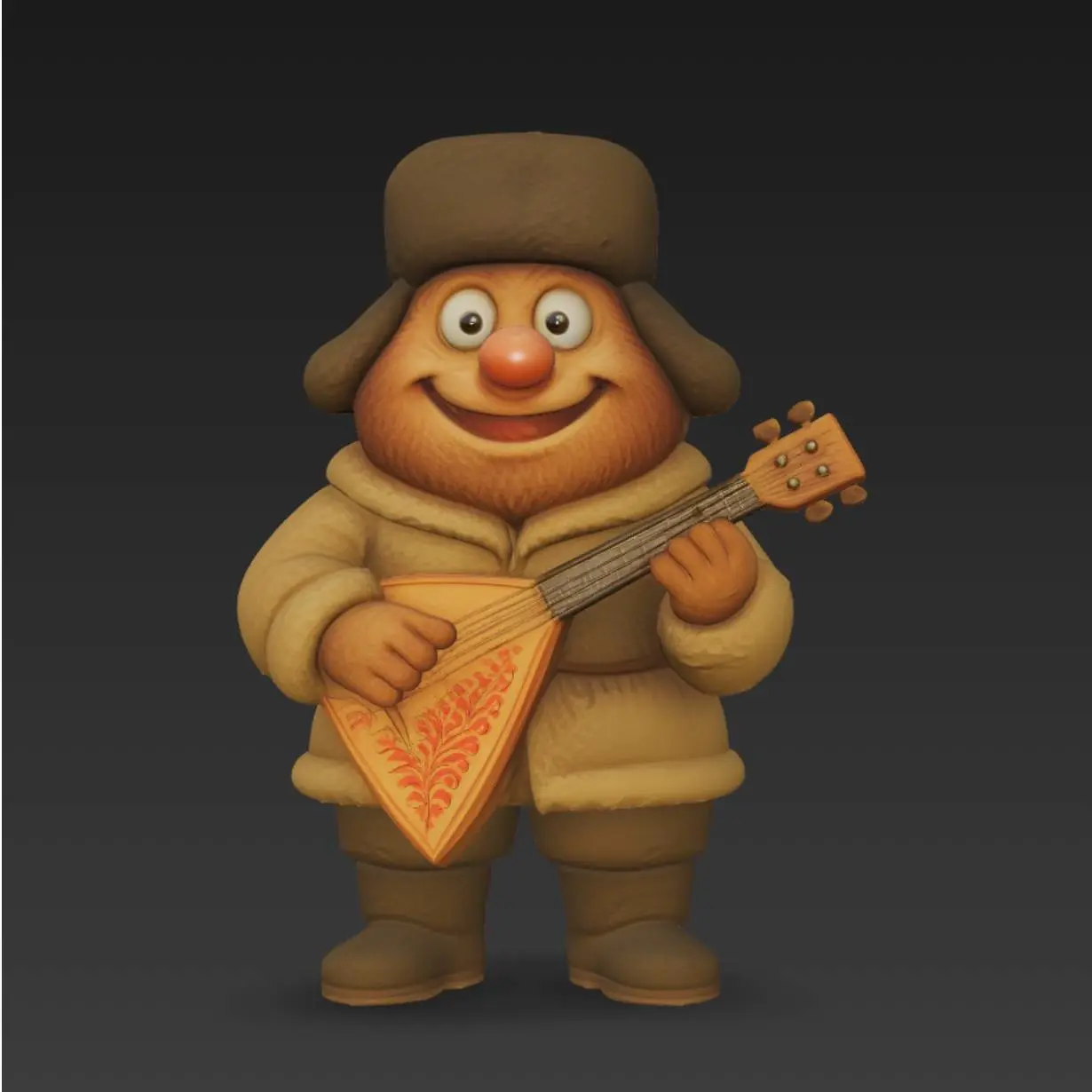 3D Printer Files | 3MF File | Russian man | Creality Cloud