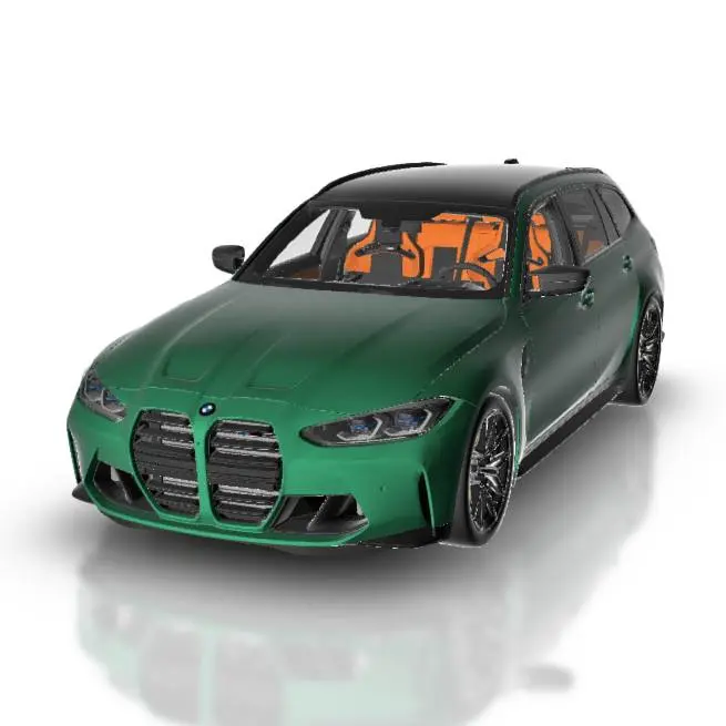 Vehicles & Machinery STL Download - BMW M3 Competition Touring 2023by ...