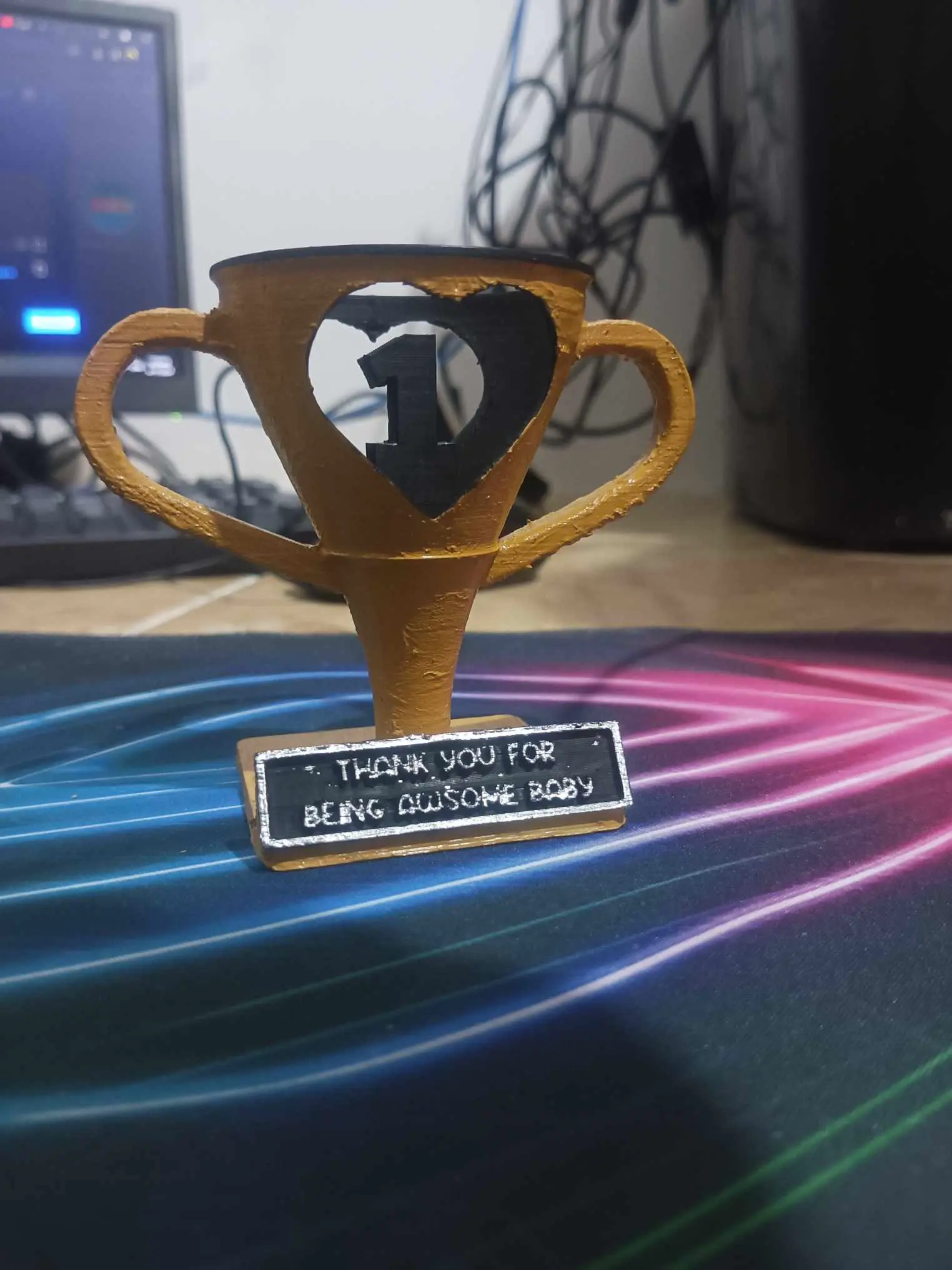 Digital Art STL Download - Best Wife Trophyby Emanuel Chmielowski