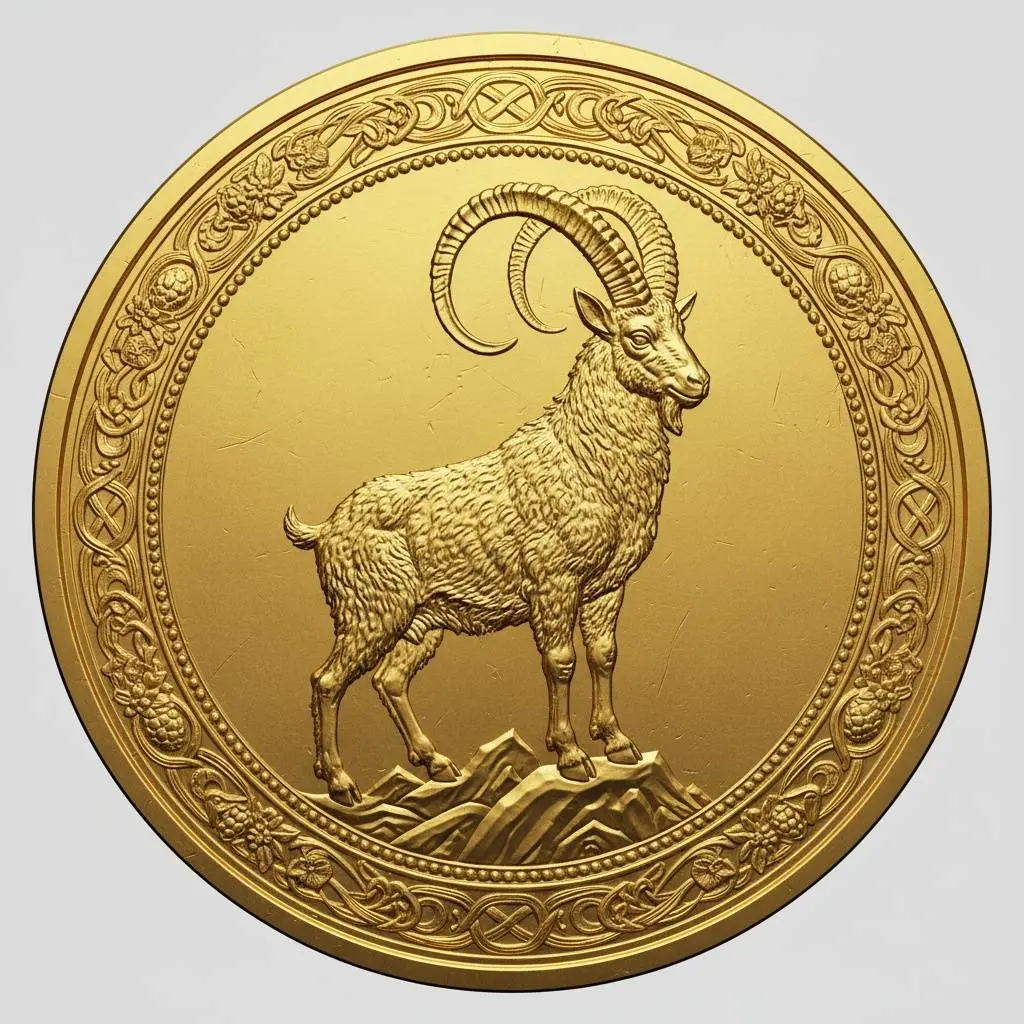 3D Printer Files | 3MF File | Goat Token | Creality Cloud