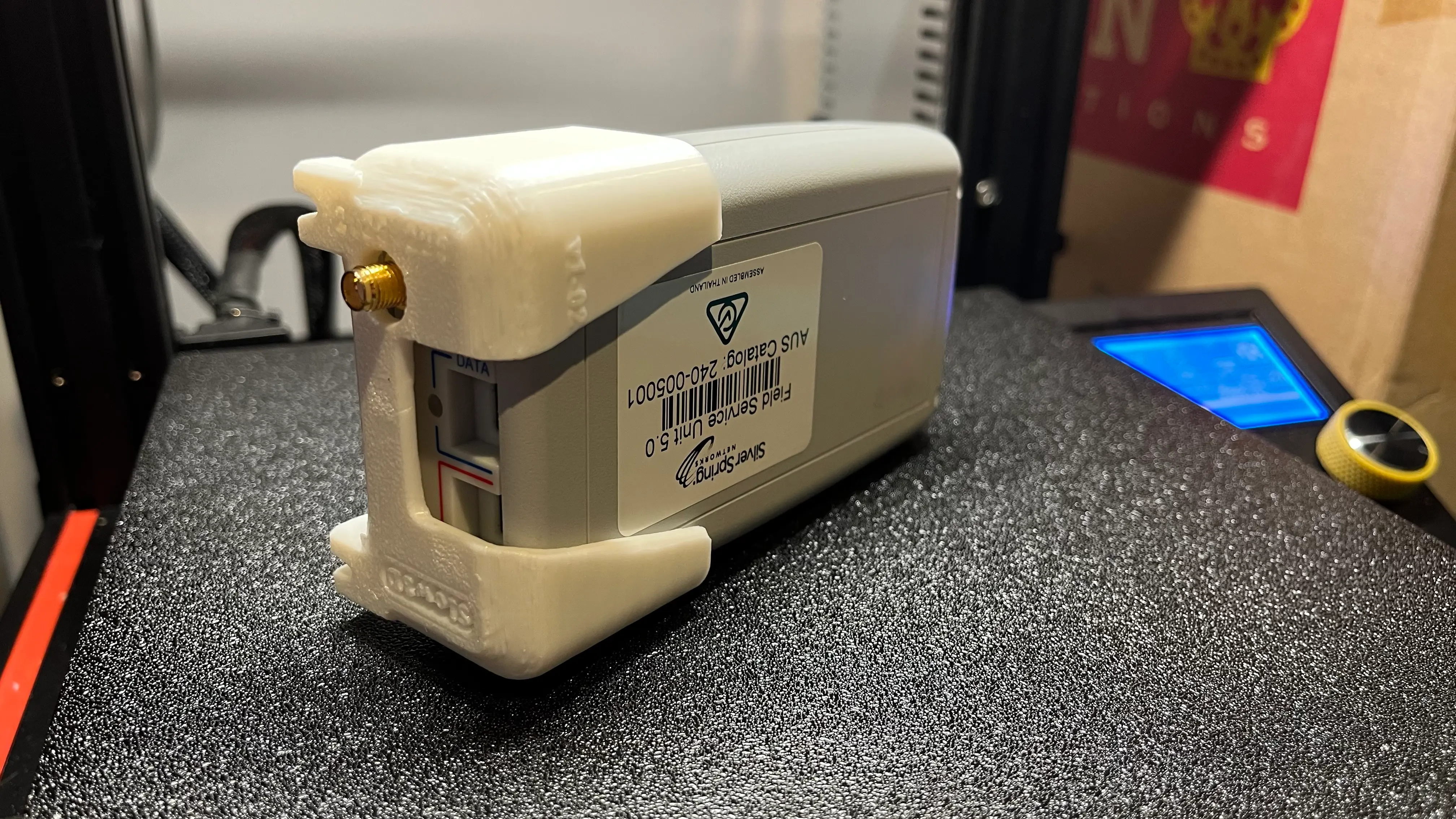 3D Printer Files | 3MF File | FSU Laptop clip-on Caddy | Creality Cloud