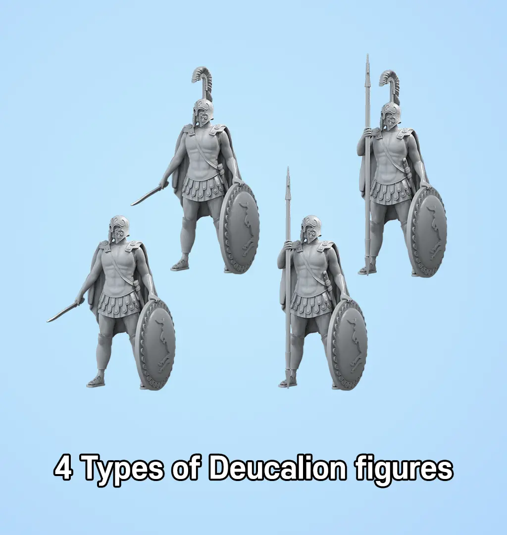 Props & Terrain STL Download - Greek Bust III Bundleby Bluesand3D