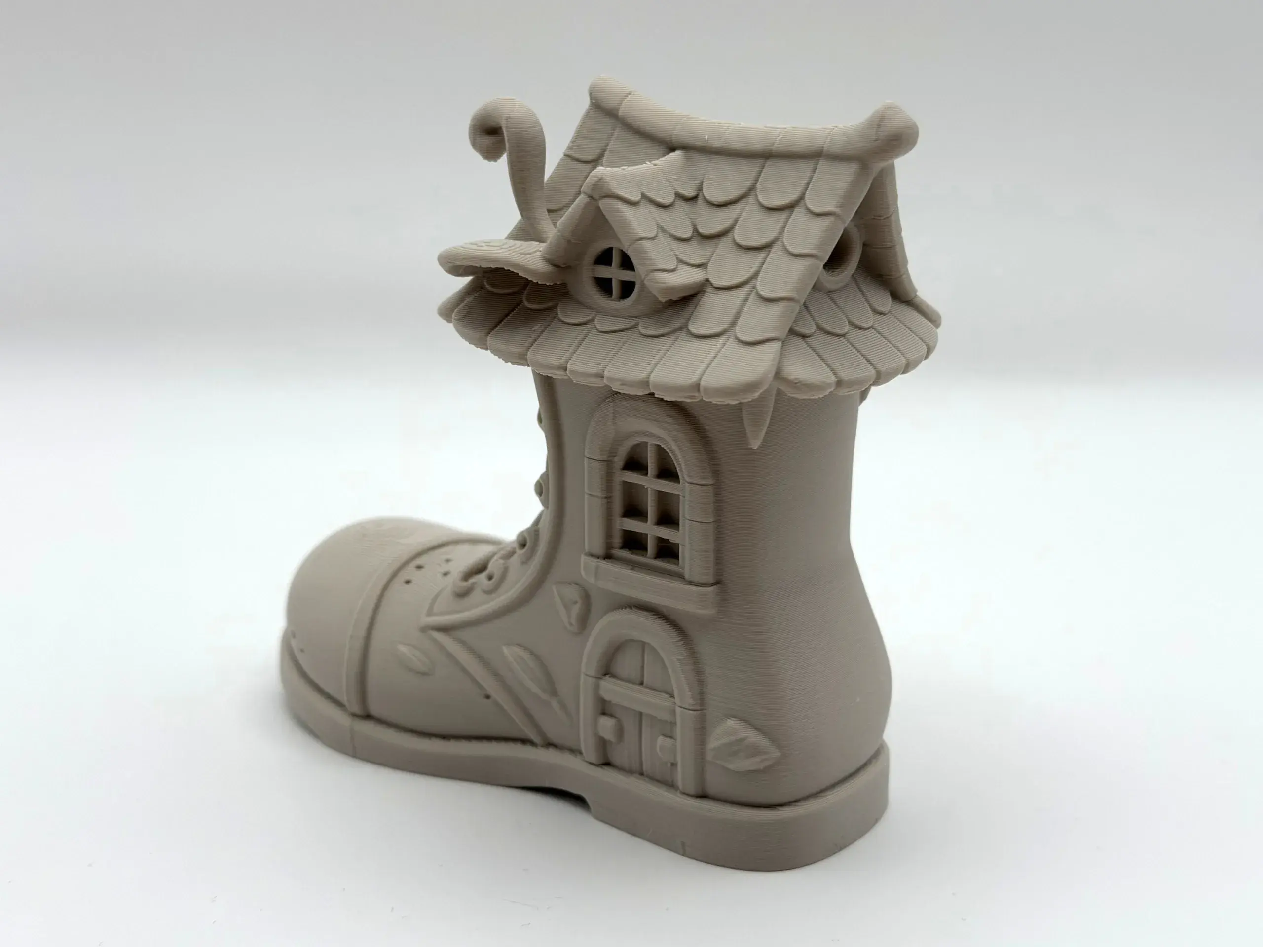 3D Printer Files | 3MF File | Whimsical Shoe Cottage | Creality Cloud