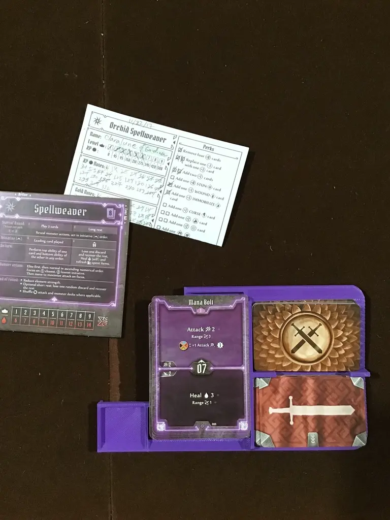 Free Board Games & Card Games STL Download - Gloomhaven Character ...