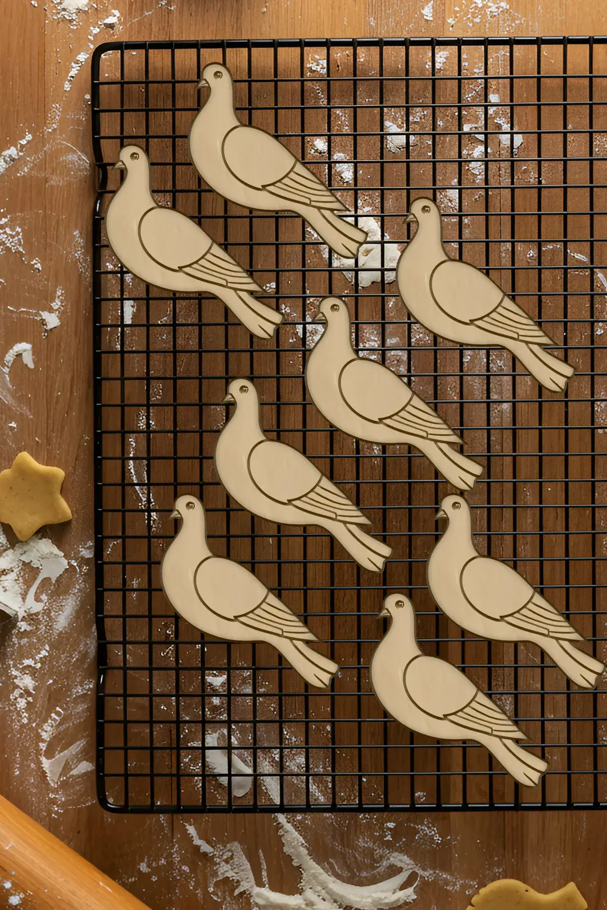 Tools & Spare Parts STL Download - Pigeon Cookie Cutter, Biscuit ...