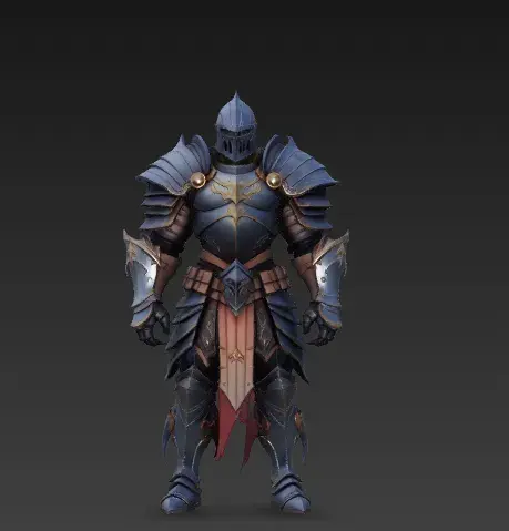 Miniature Games & Accessories STL Download - Guardian knightby GoldenDawn